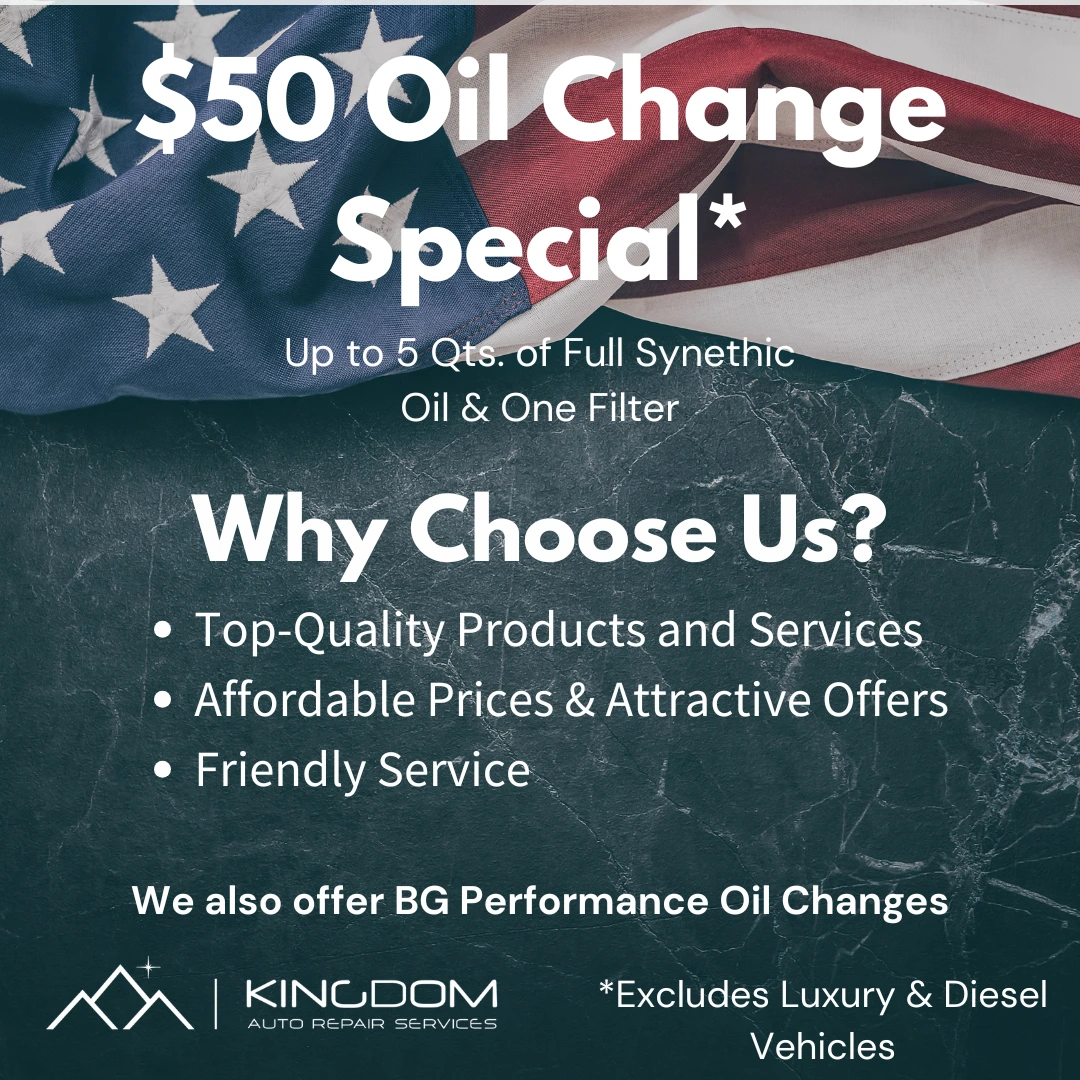 Check Out Our AUTO REPAIR Specials in San Antonio, TX | Kingdom Auto ...
